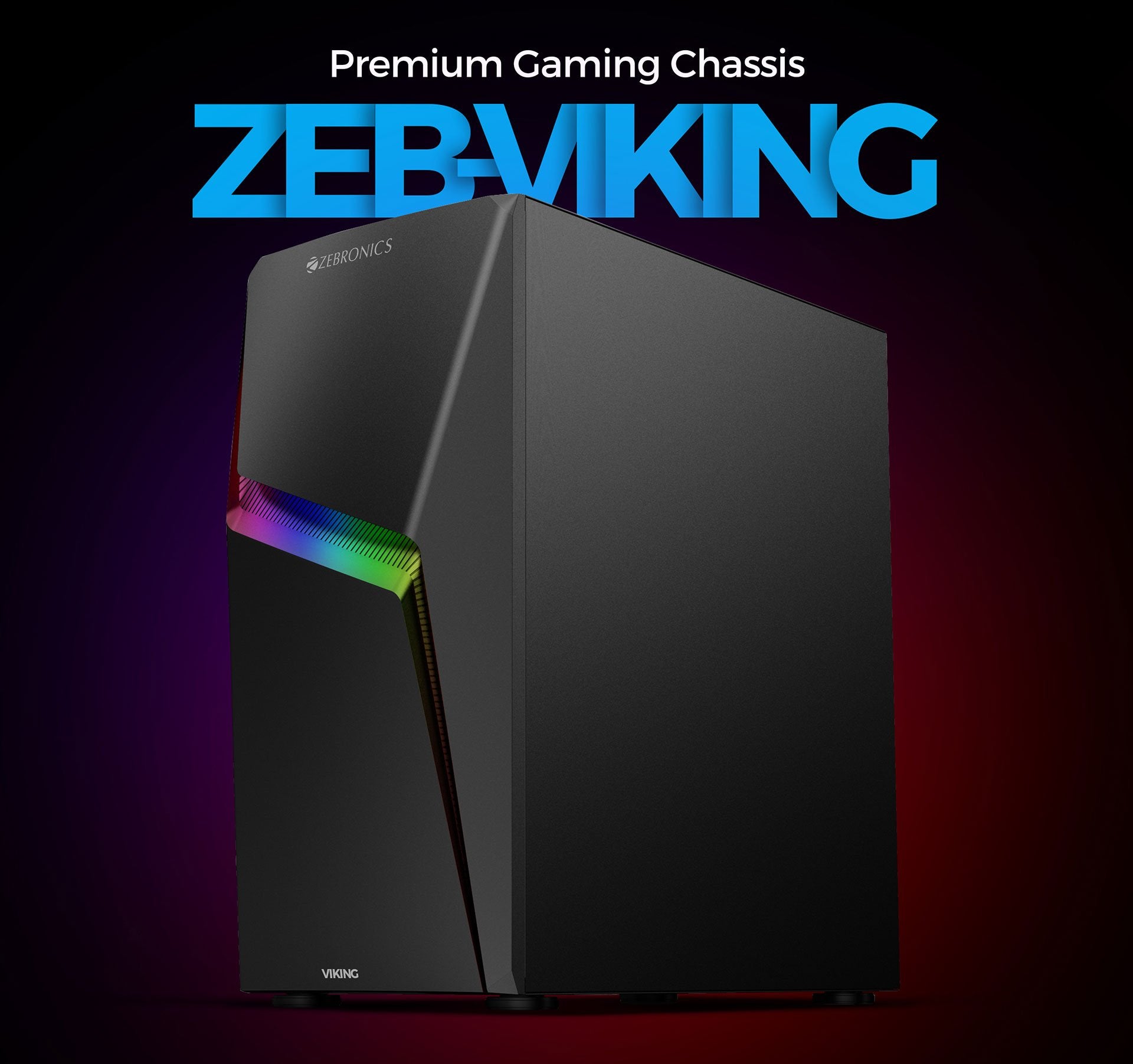 ZEBRONICS Viking Cabinet - HOTSHIFTPC